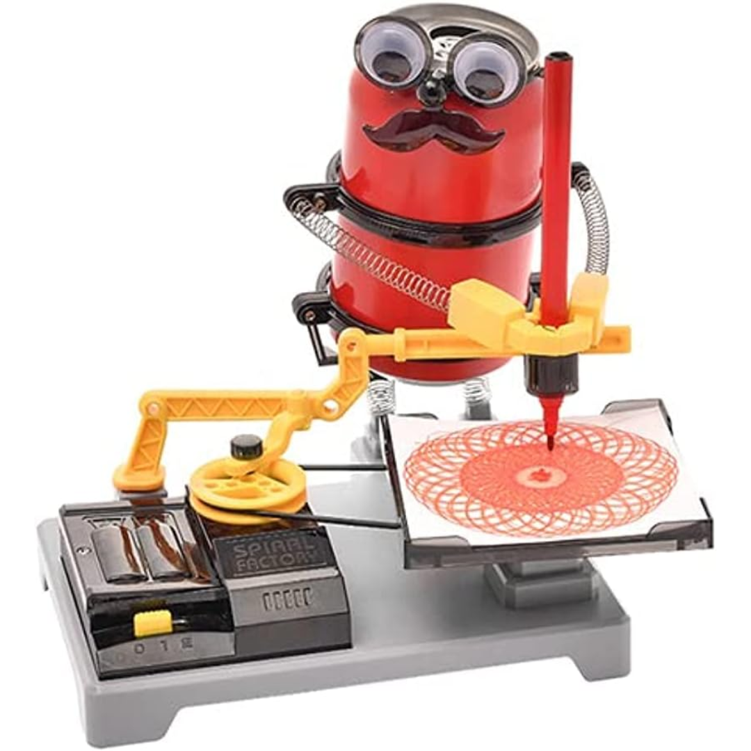 PlaySTEAM Doodling Robot DIY Science Kit – Build & Create Art with Robotics